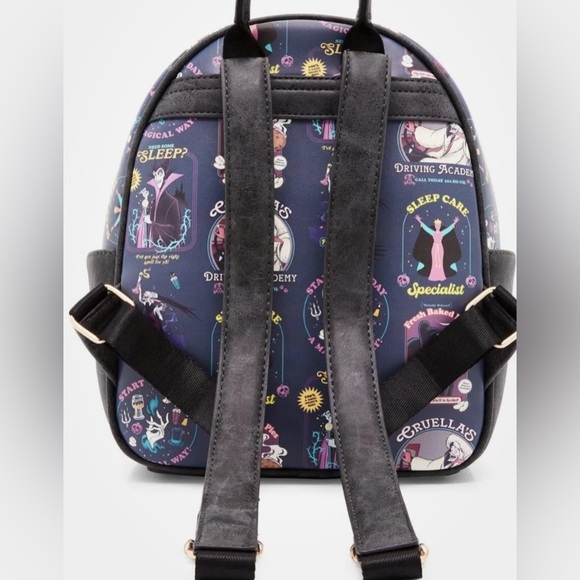 Bioworld | Bags | Nwtbioworlddisneys Villains Shop All Over Print Mini ...